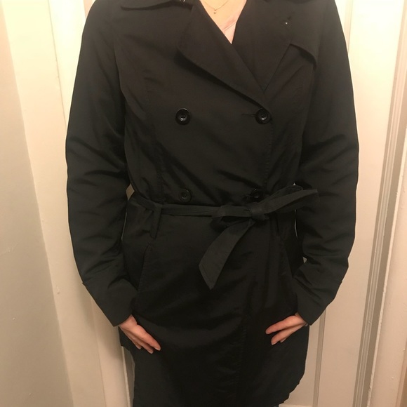 Sisley | Jackets & Coats | Sisley Rain Coat With Sash Size M | Poshmark